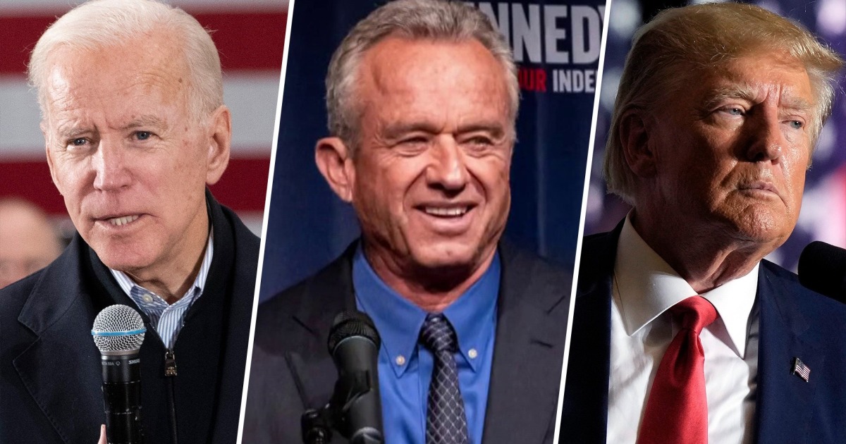 Third-party candidates aim to disrupt Biden-Trump rematch in 2024
