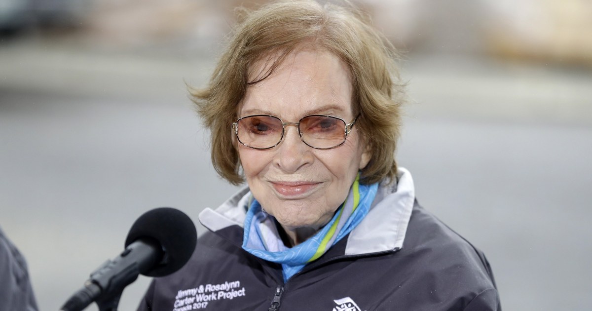 Jimmy Carter honors Rosalynn Carter after her death at 96