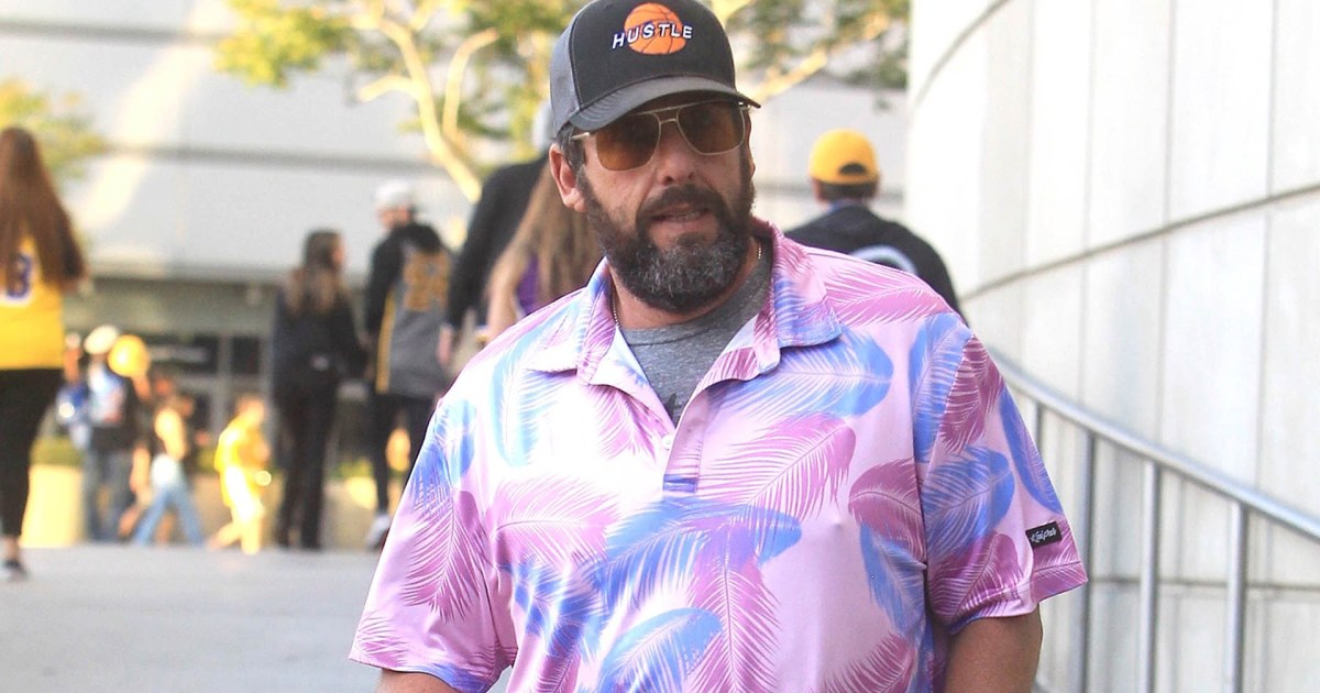 Adam Sandler gives student his shirt for Adam Sandler spirit day