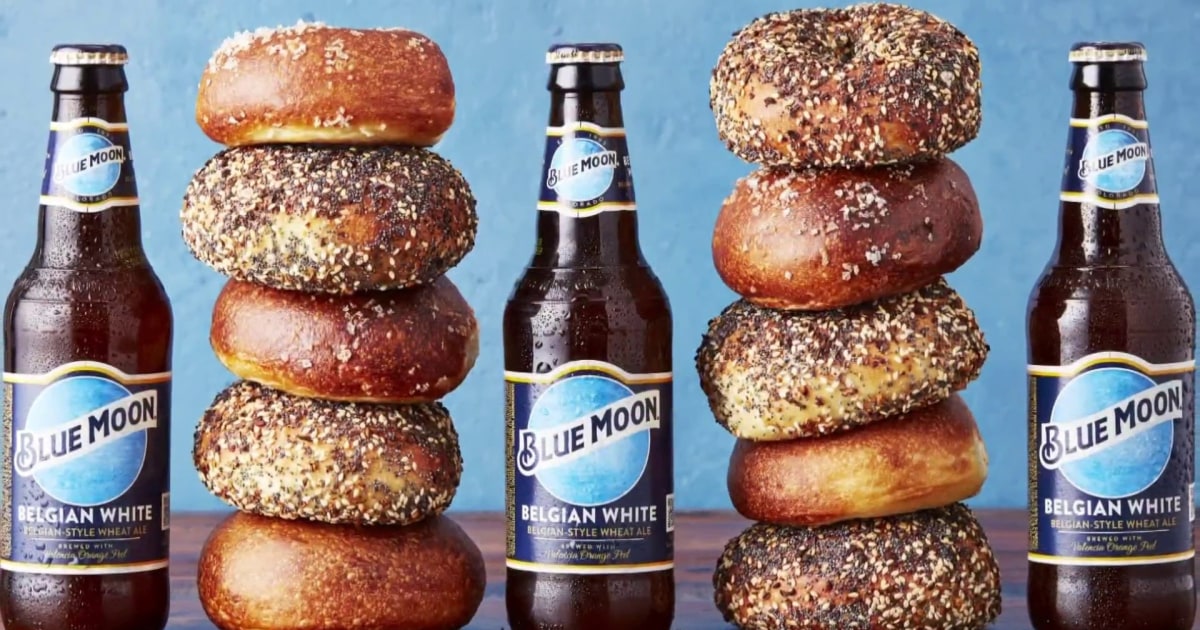 Blue Moon and Popup Bagels team up for beer-infused collab
