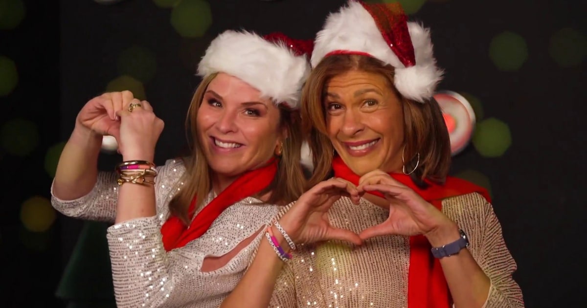 Hoda Kotb, Jenna Bush Hager debut their holiday song