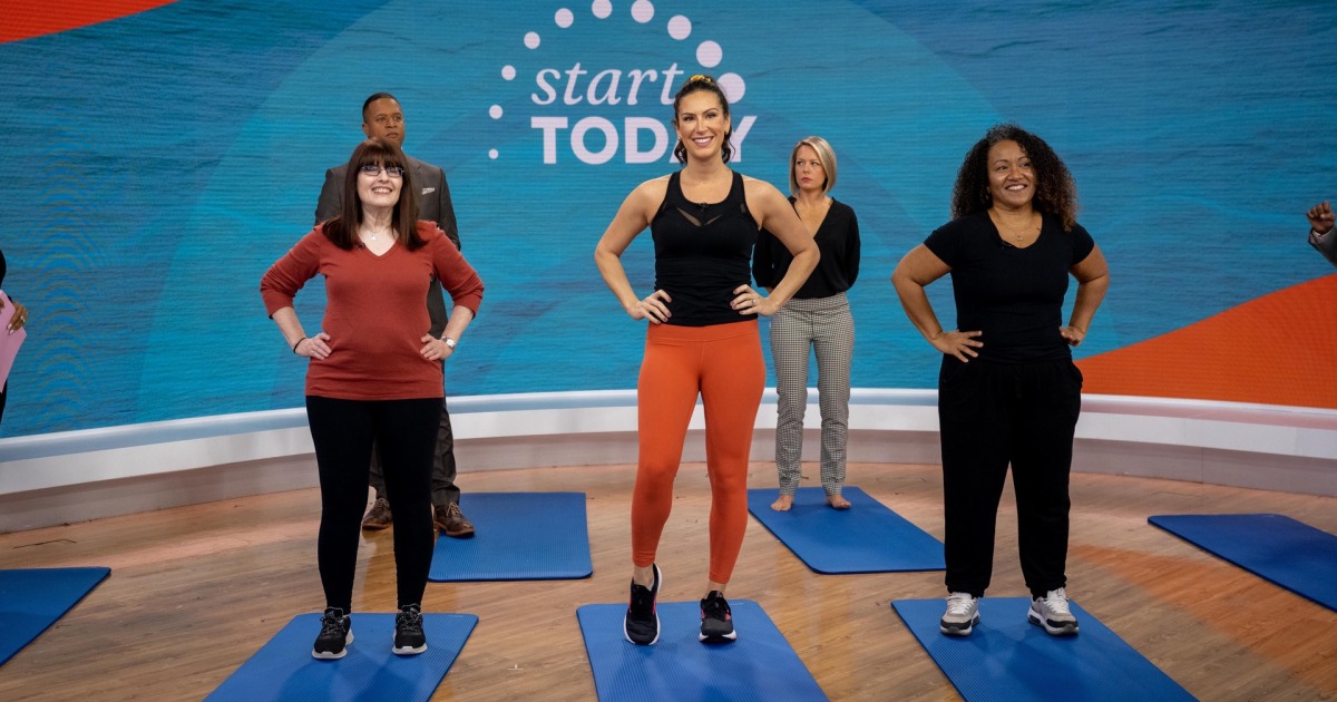 Inspiration from the Start TODAY community and simple workouts