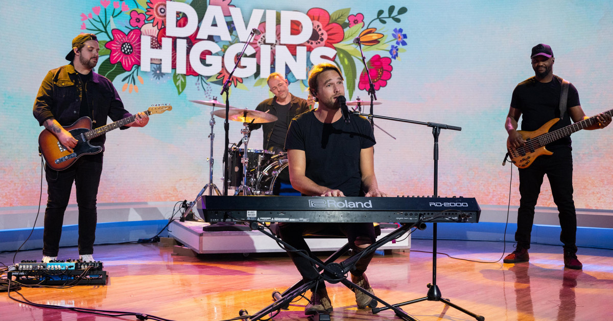 See musician David Higgins perform 'Live Young' on TODAY