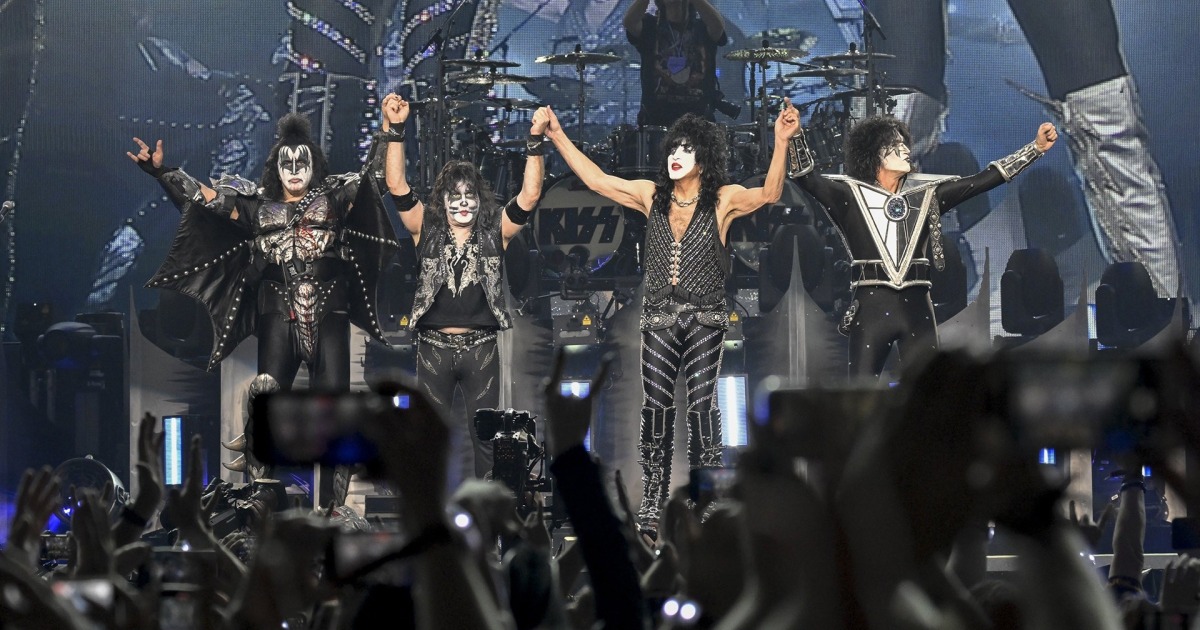 KISS performs in final show of their farewell tour