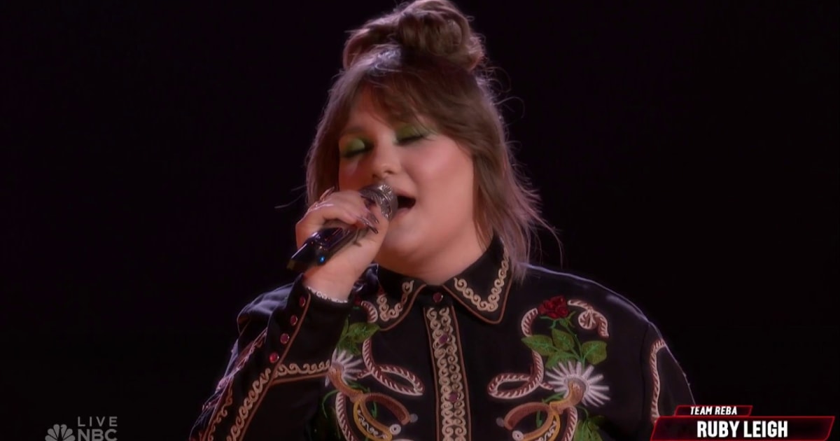 ‘The Voice’ contestant brings coaches to tears with Reba song