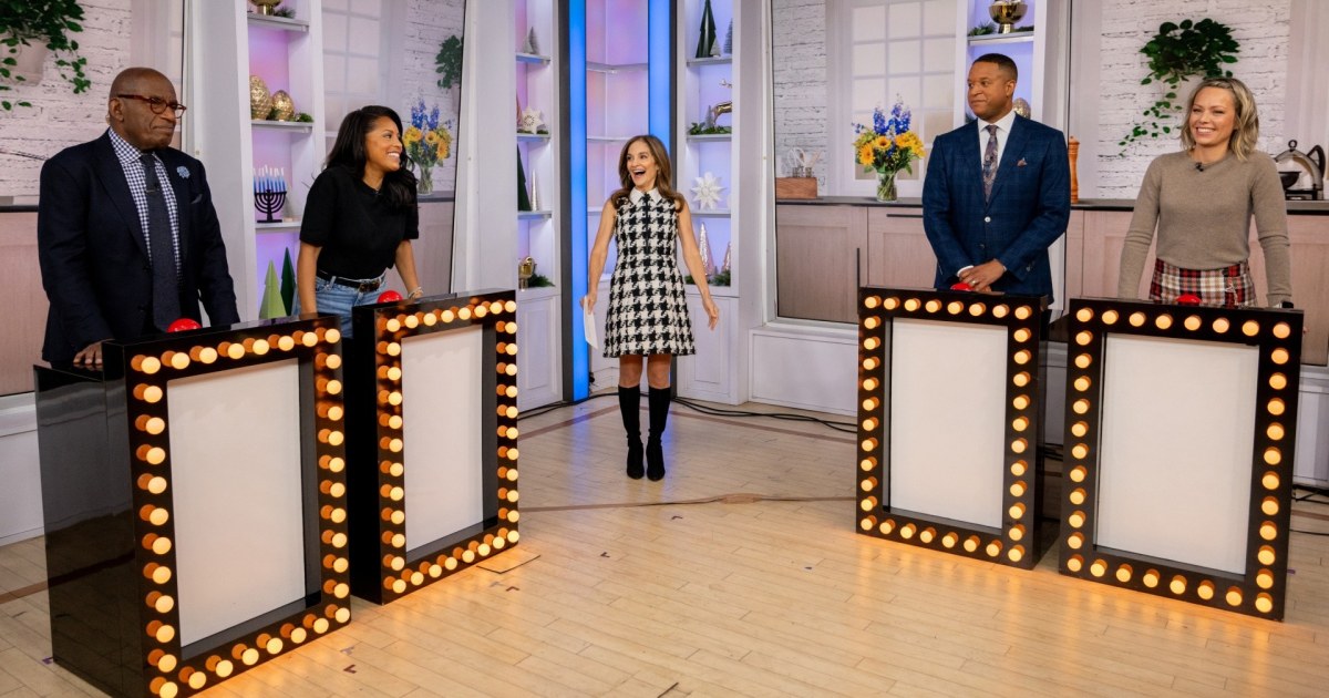 TODAY anchors face off in superfood trivia game