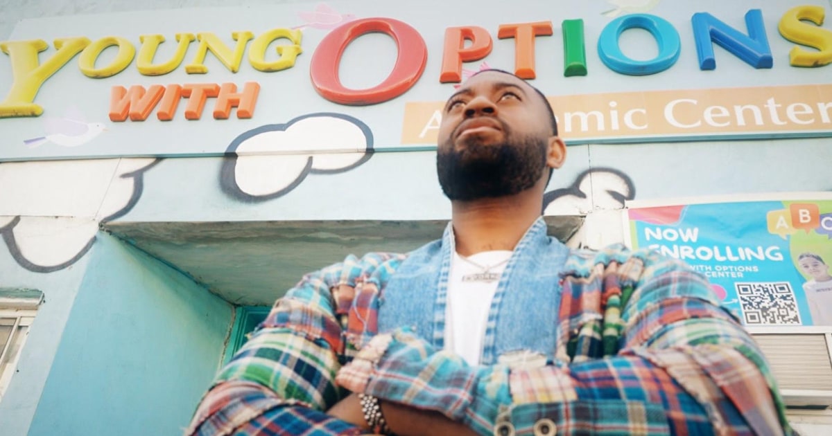 Meet rapper Dappa, who spends his days running a day care