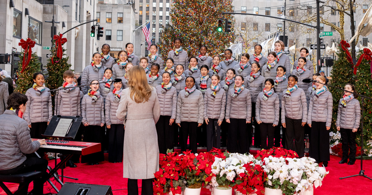 Young People's Chorus of New York City performs live on TODAY