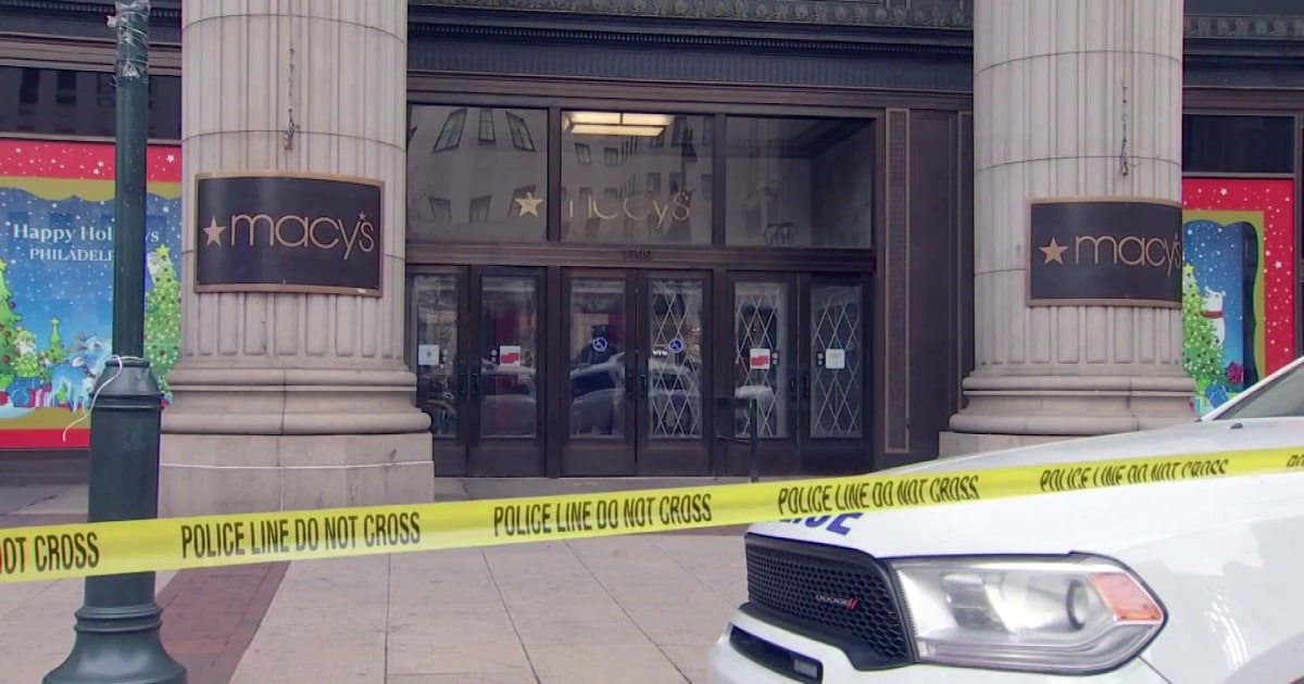 Philadelphia Macy's guard fatally stabbed by alleged shoplifter
