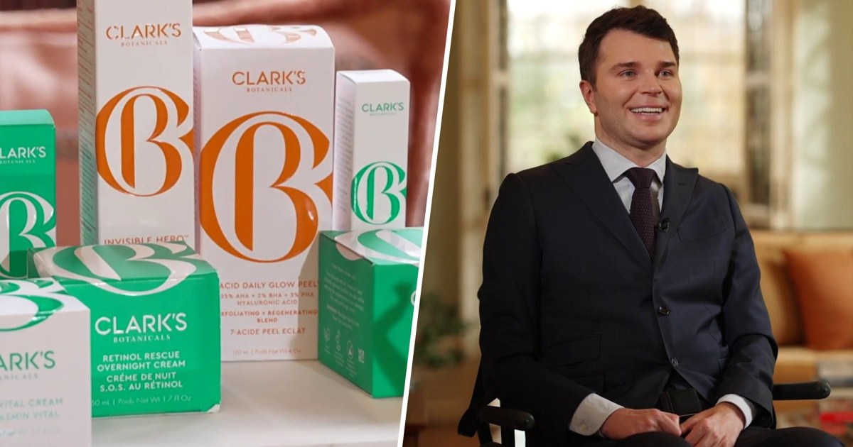 How Clark's Botanicals CEO beat the odds to build a skincare line