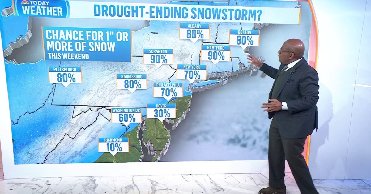 Al Roker tracks major winter storm heading to the East Coast