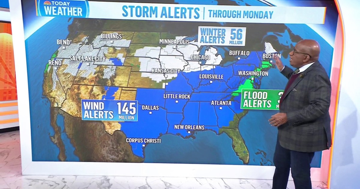 Tens of millions across US set to face third winter storm of the week