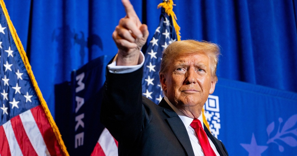 Trump holds first rally since landslide win at Iowa caucuses