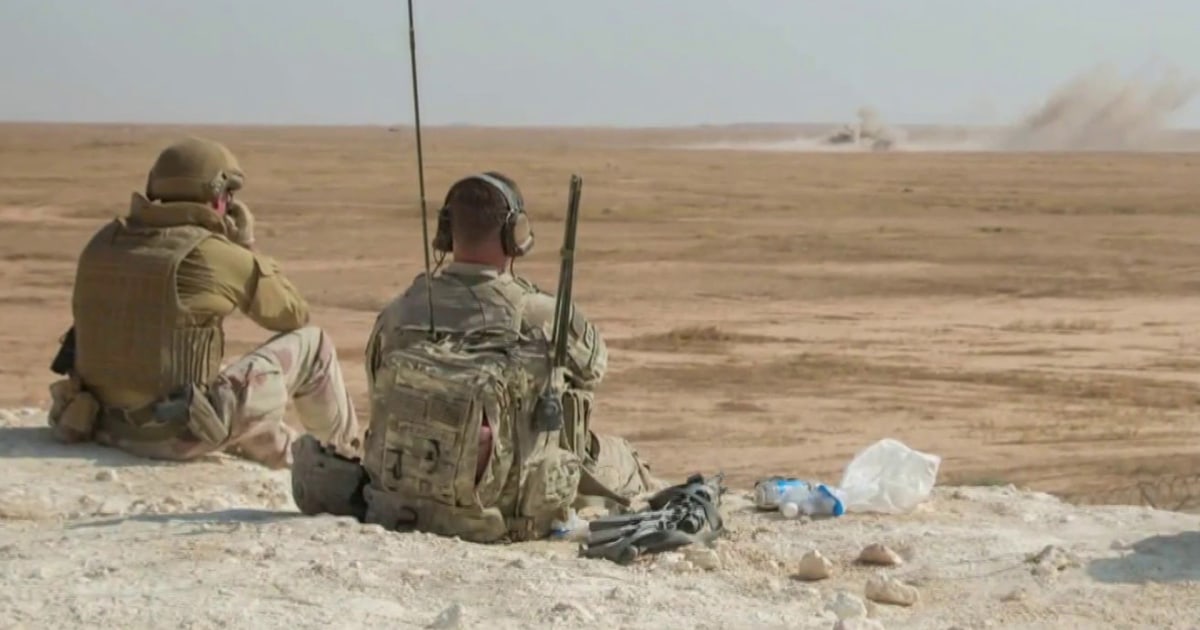 Iranian-backed militants launch missiles at US military base in Iraq