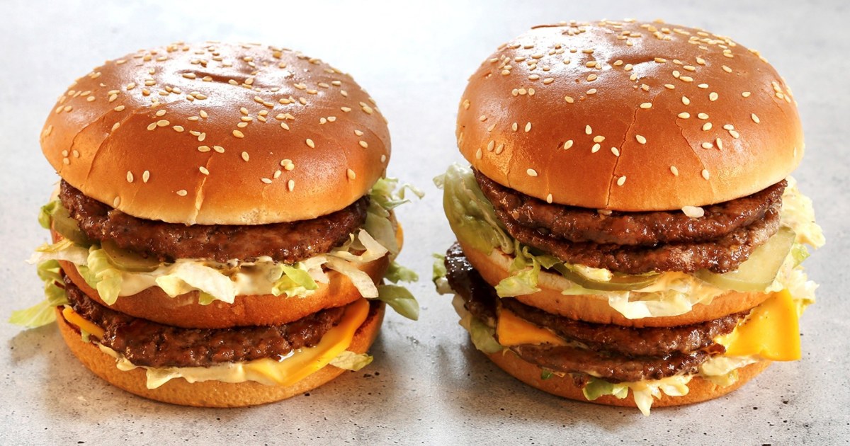 Fast-food restaurants experiment with offering bigger portions