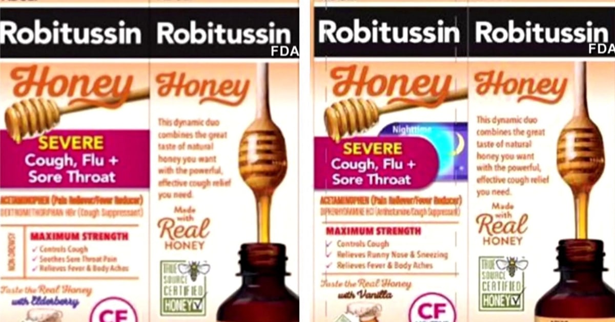 Robitussin issues nationwide recall of 2 cough syrup products