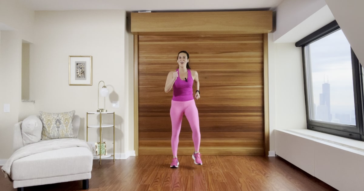 1-mile indoor walking workout for beginners