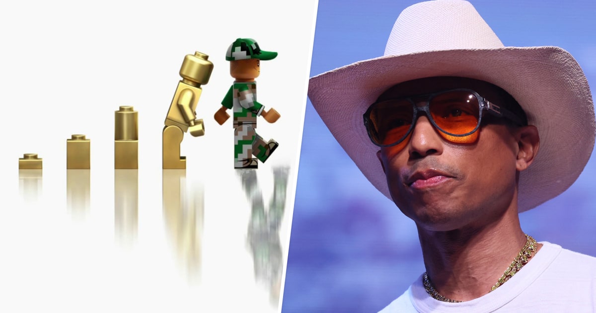 Pharrell's life story to be told in new LEGO film 'Piece by Piece'