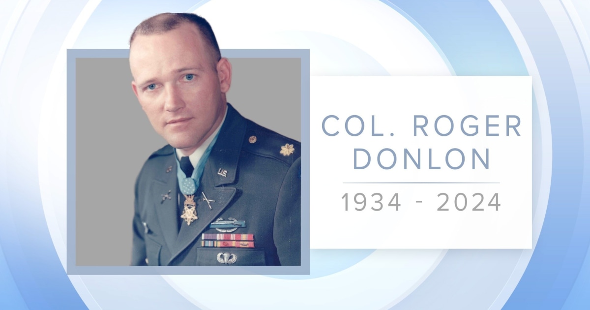 Roger Donlon, first Vietnam War Medal of Honor recipient, dies