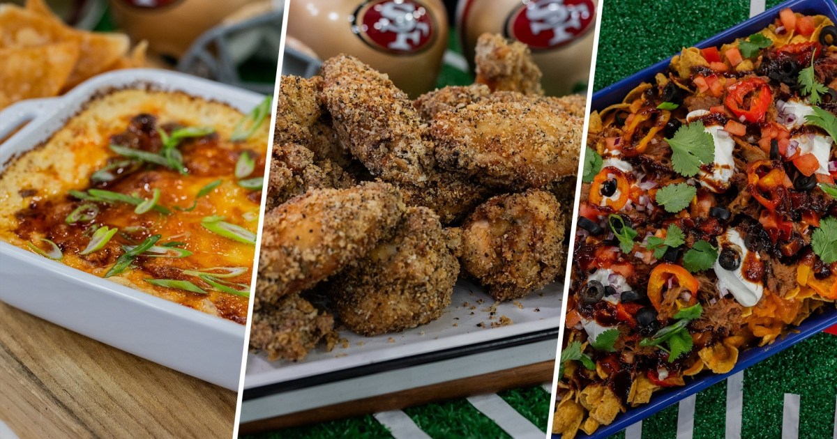 San Francisco and Kansas City-inspired game day recipes to try
