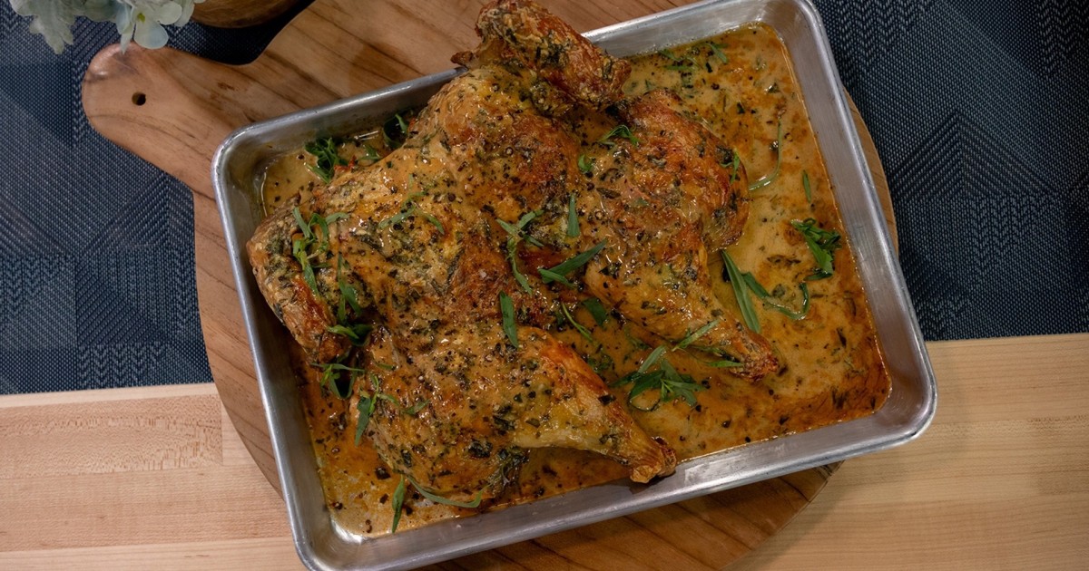 Julius Roberts shares the secret to his famous tarragon chicken