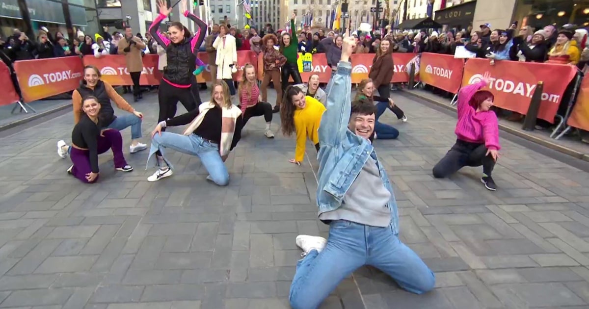 Flash mob celebrates 40 years of ‘Footloose’ live on TODAY