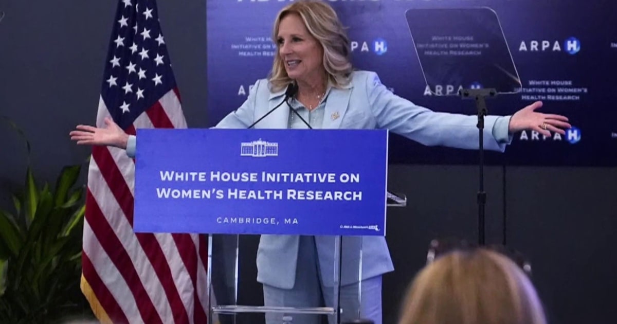 Jill Biden announces major investment in women’s health research