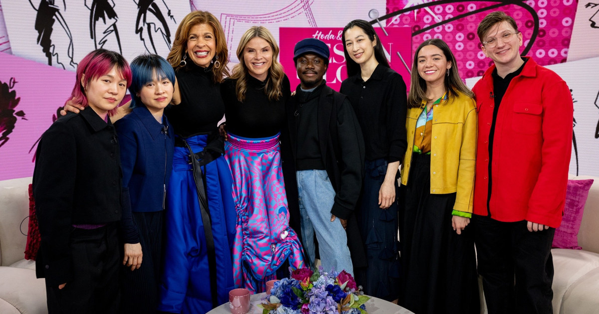 Meet the designers who created distinctive looks for Hoda & Jenna