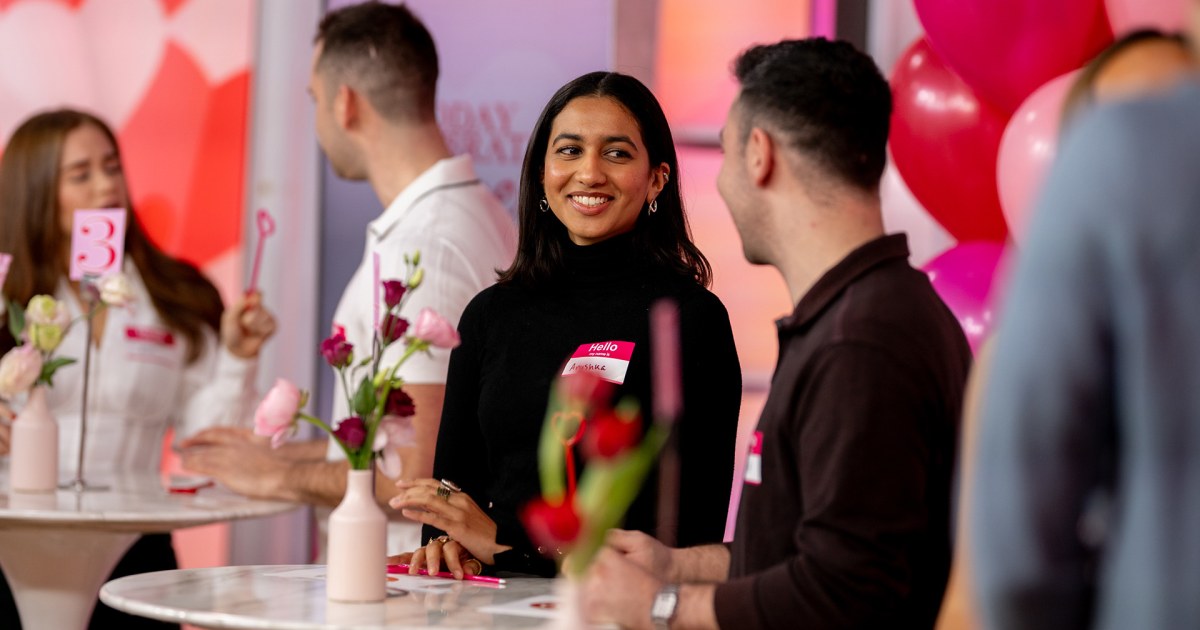 TODAY launches speed-dating love event for Valentine's Day