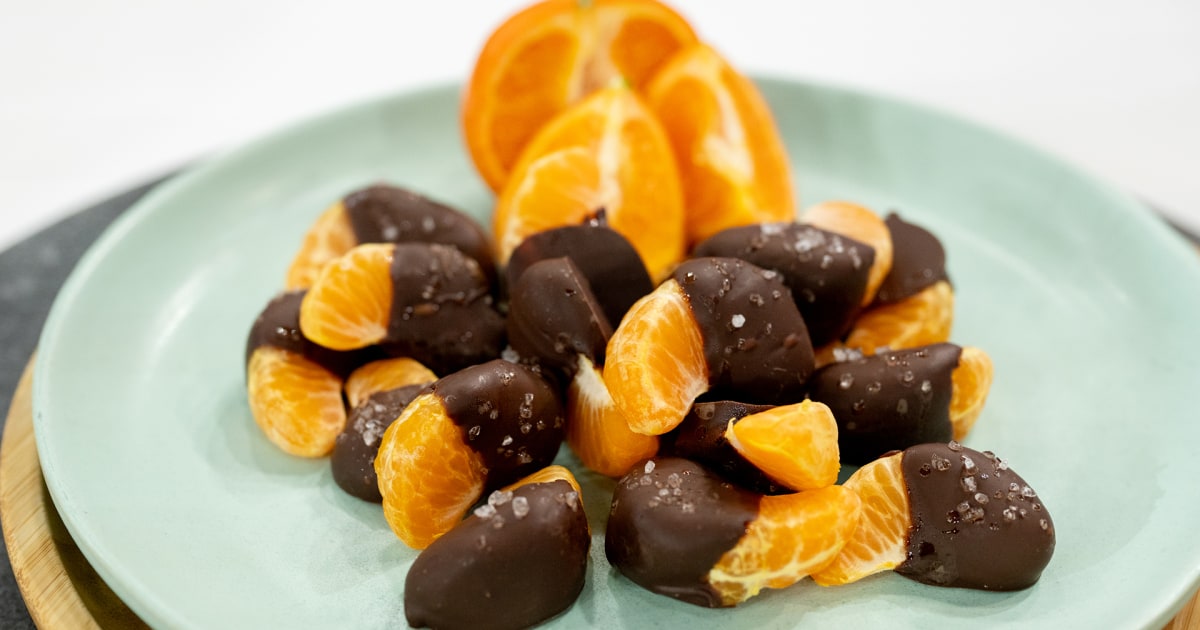 How to turn clementines into a sweet chocolatey dessert