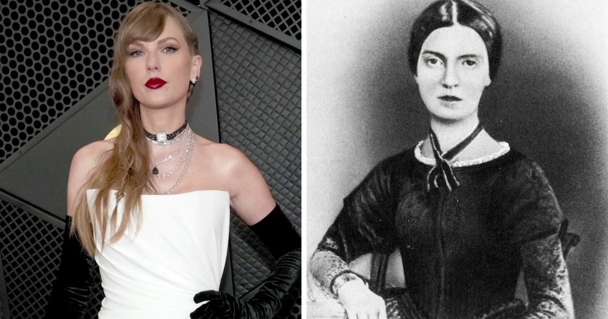 Taylor Swift and Emily Dickinson are cousins, Ancestry.com reveals