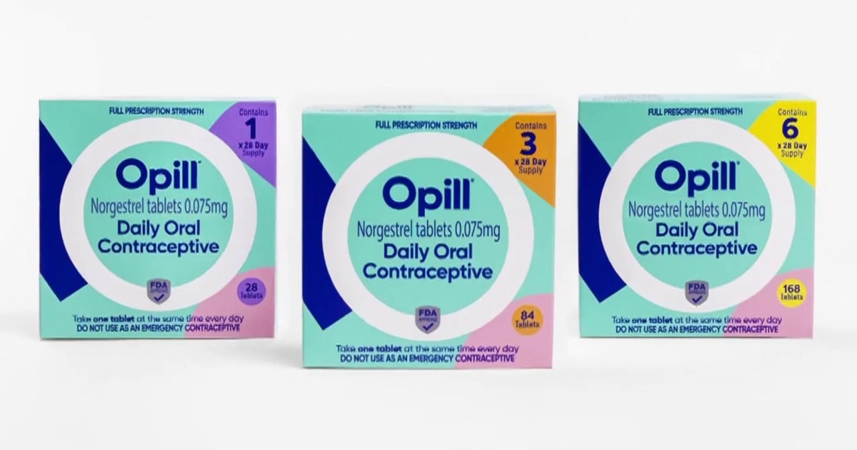 Over-the-counter birth control to be available in US in weeks