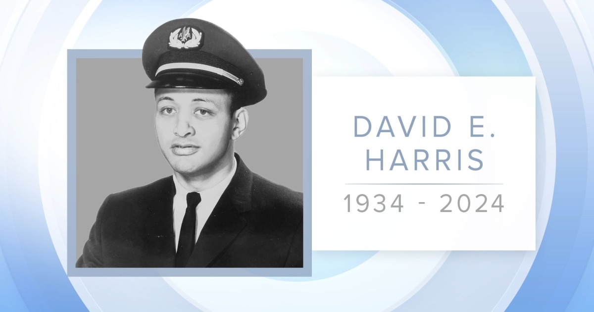 David E. Harris, first Black pilot for a major US airline, dies at 89