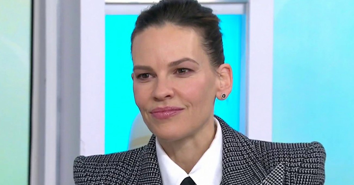 Hilary Swank talks ‘joy’ of motherhood with twin babies