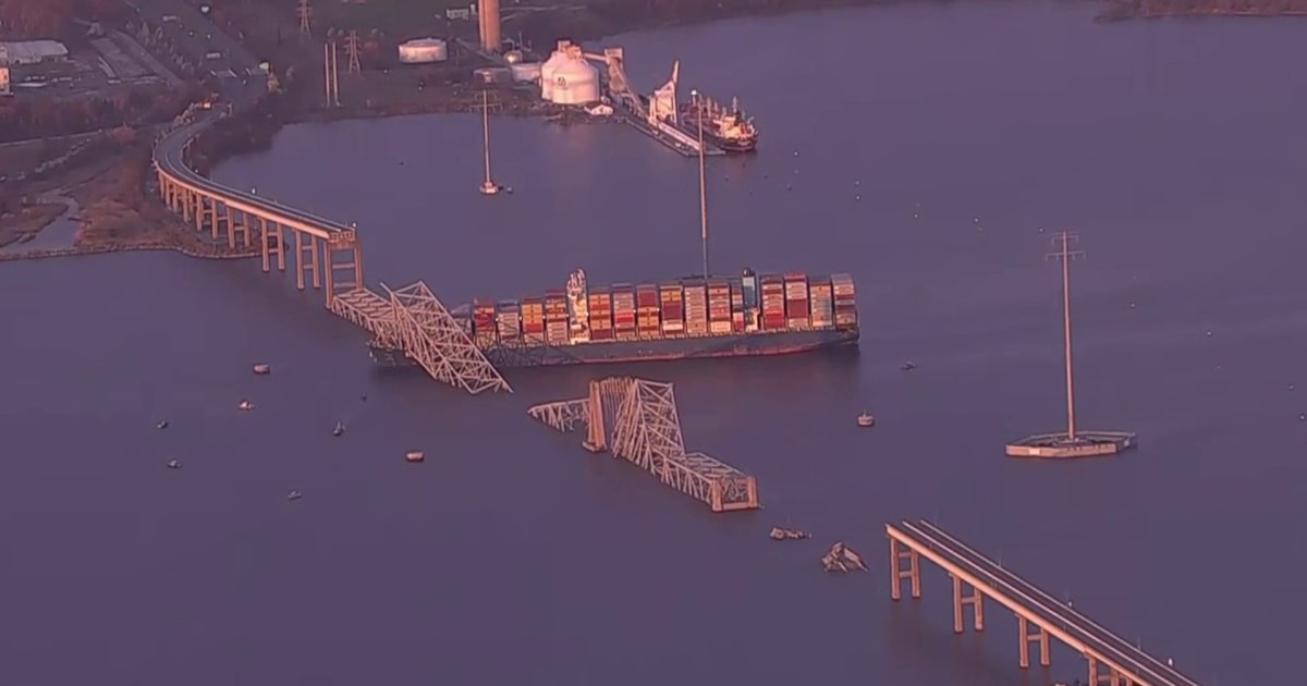 Baltimore's Key Bridge collapses after it was hit by cargo ship