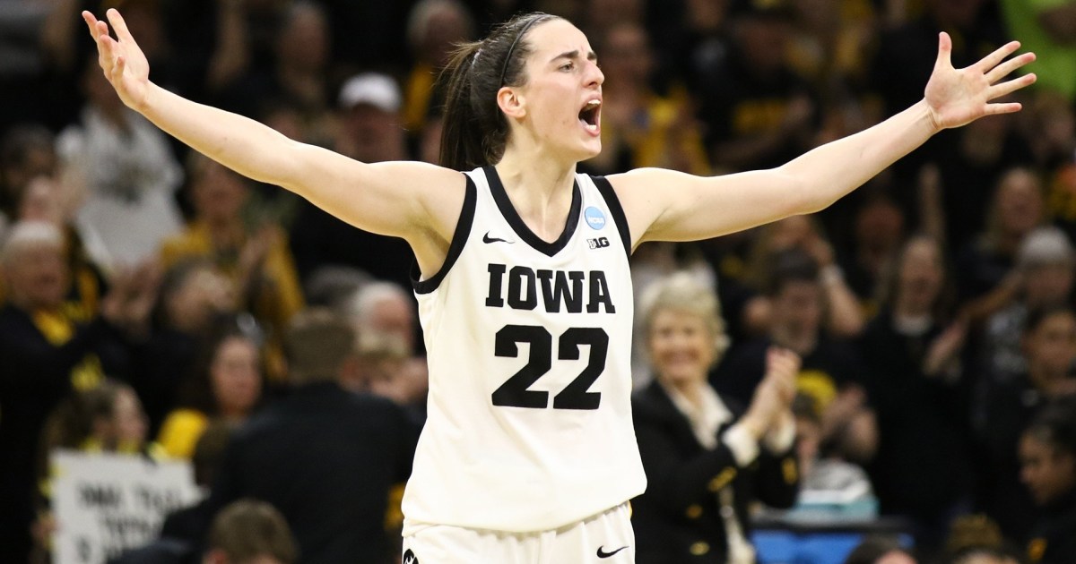 Caitlin Clark victorious in final home game with Iowa Hawkeyes