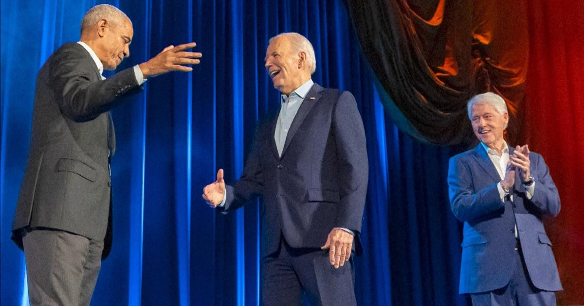 Biden raises $25M with help from Obama, Clinton at NYC event