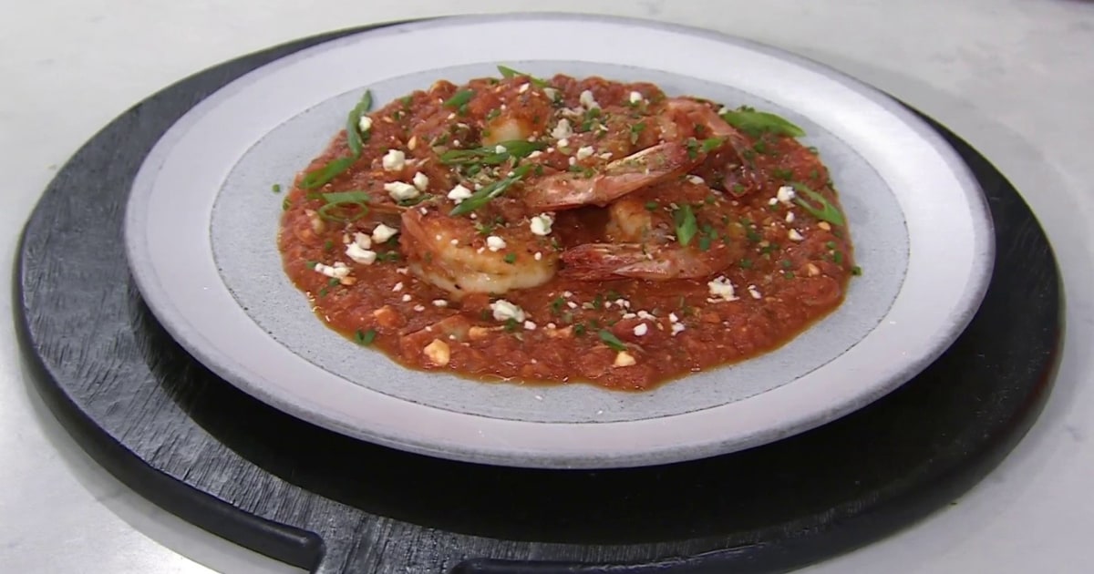 'Top Chef' star George Pagonis shares recipe for shrimp saganaki