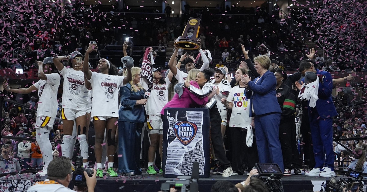 March Madness ends with Gamecocks beating Hawkeyes