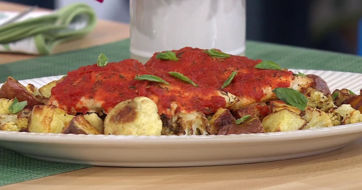 One-sheet chicken dinner loaded with flavor: Get the recipe!