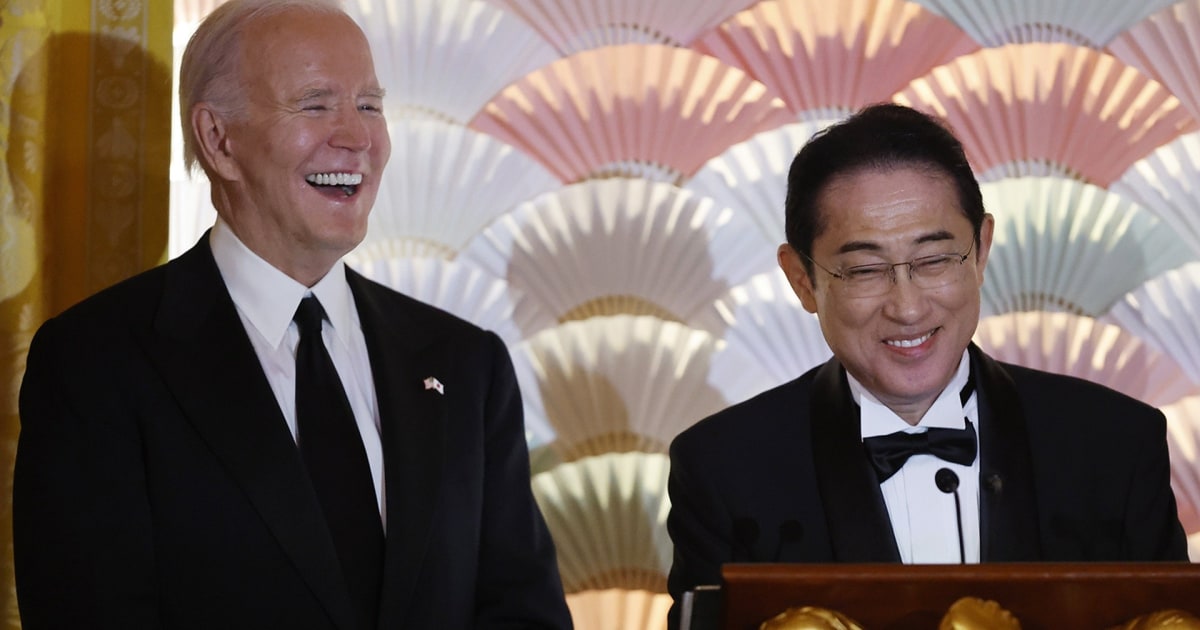 White House hosts state dinner for Japan’s prime minister