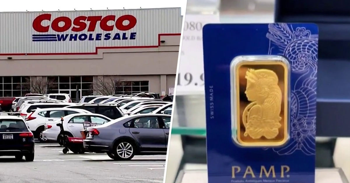 Costco is selling up to $200 million worth of gold bars every month