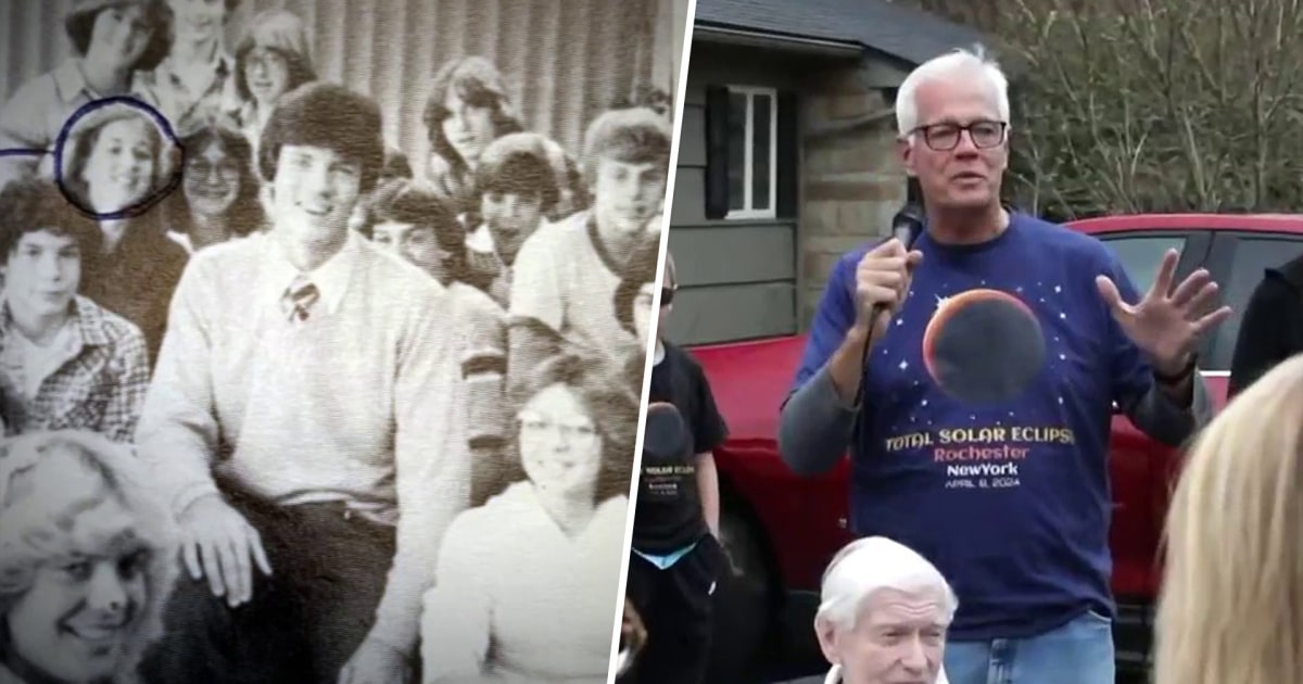 Science class reunites 46 years later to witness total solar eclipse