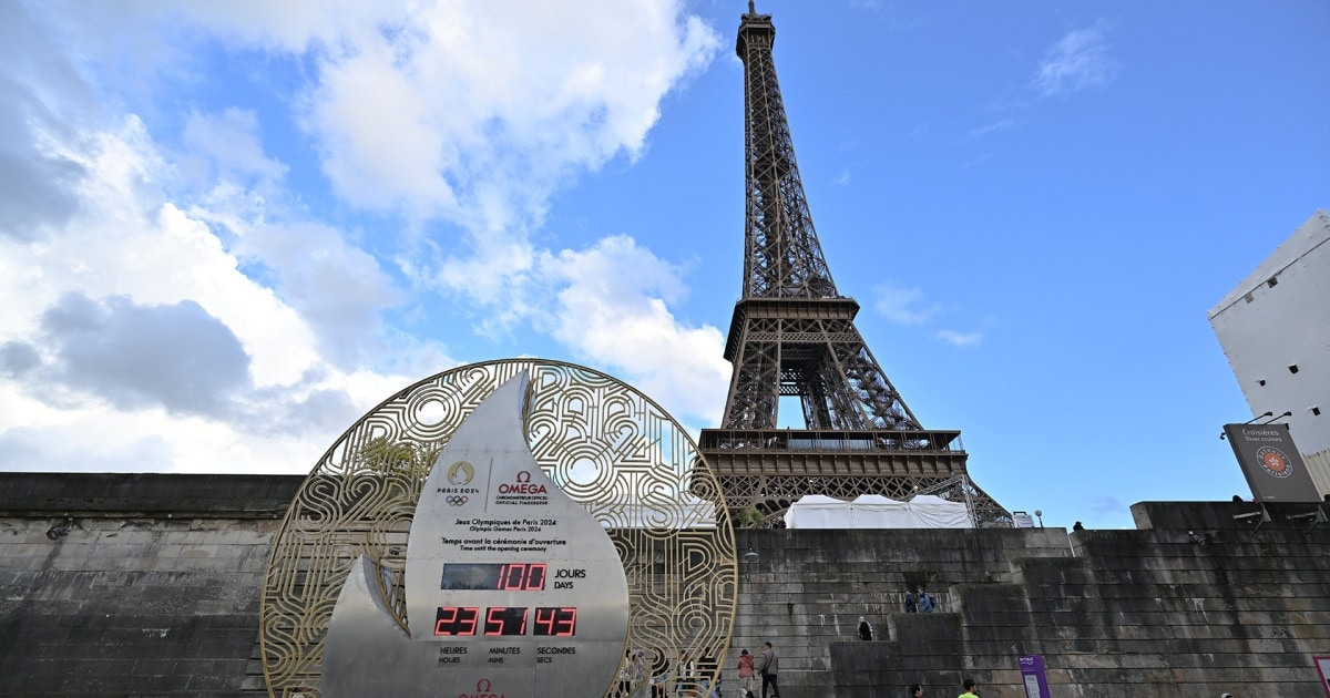 Countdown to Paris: 100 days to go until the 2024 Olympic Games!