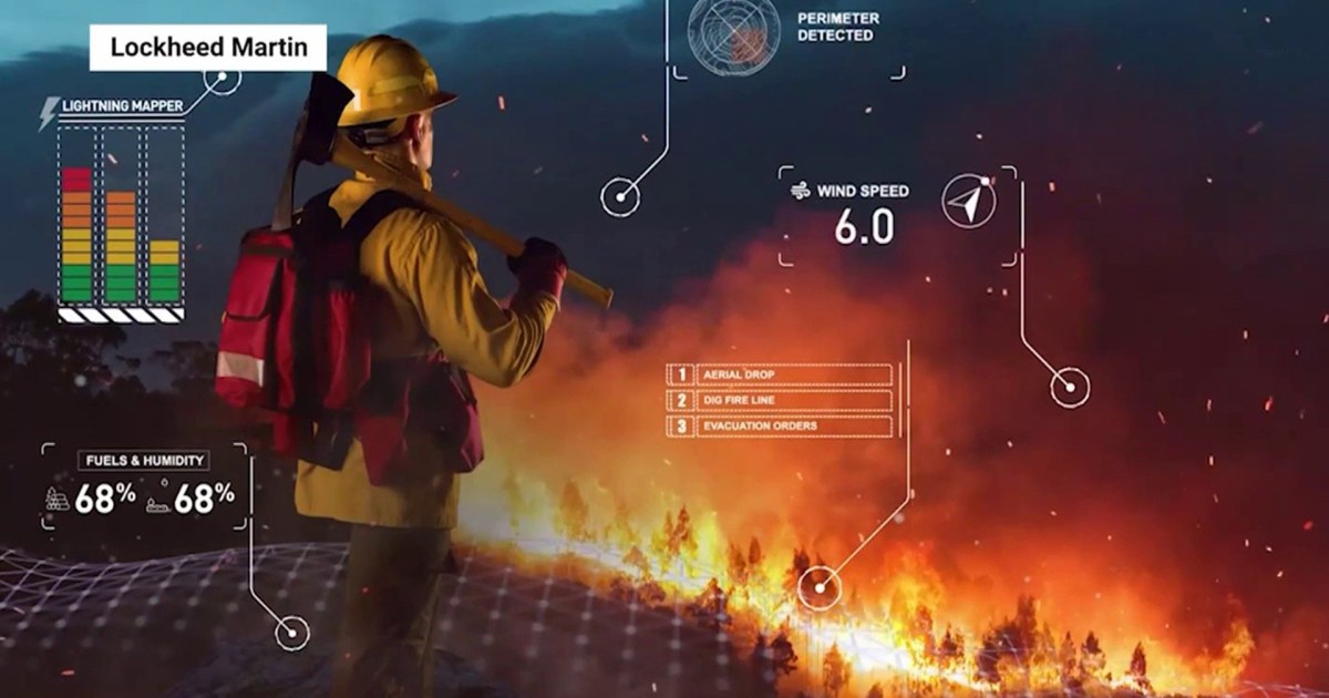 How high tech is giving firefighters an edge over wildfires