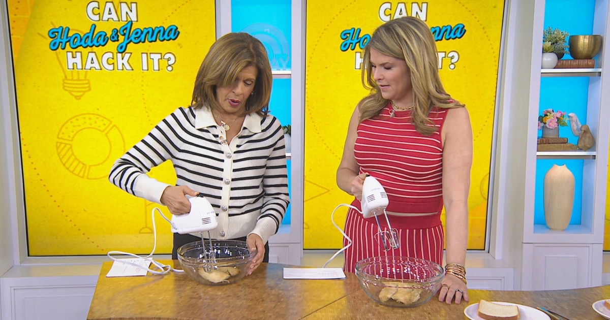 See Hoda and Jenna put time-saving hacks to the test