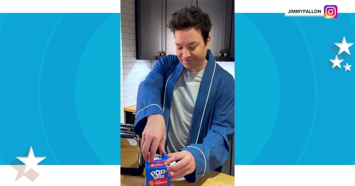 Jimmy Fallon shares 'secret recipe' for how he prepares Pop-Tarts