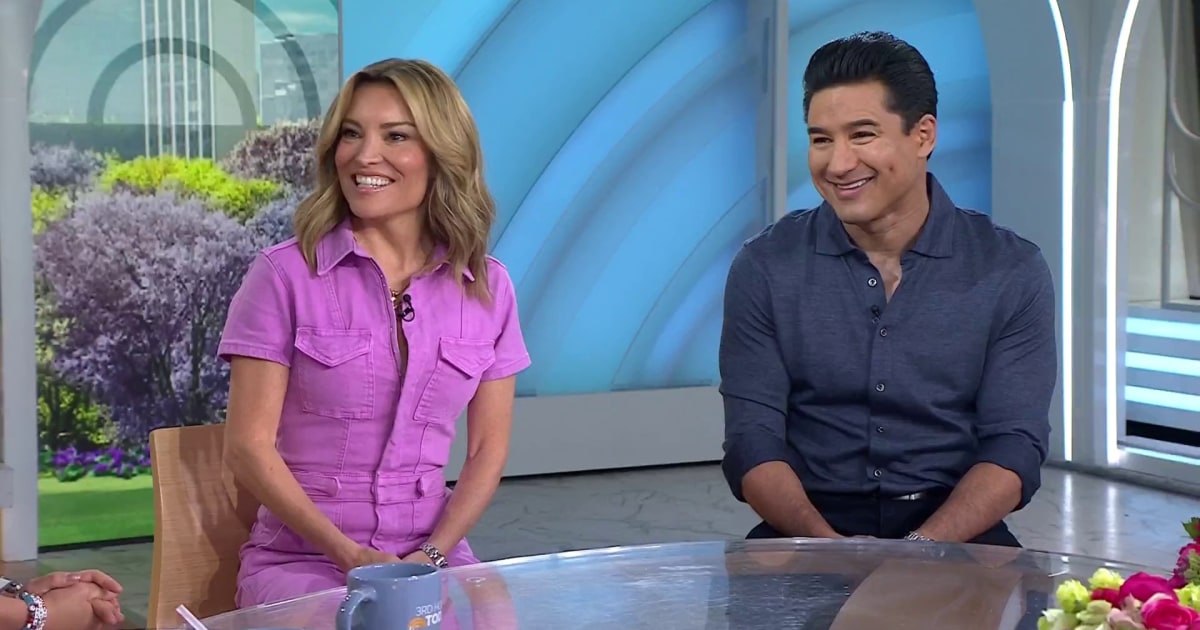 Mario Lopez and Kit Hoover share lineup for their week in NYC