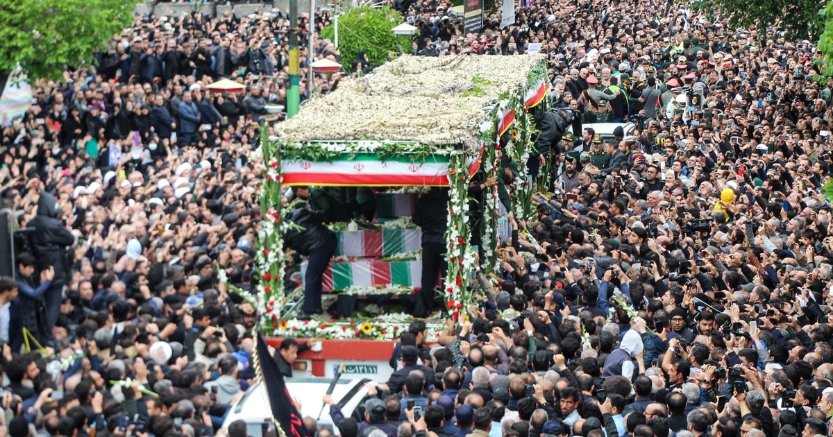 Iran begins days of nationwide funeral rites for President Raisi