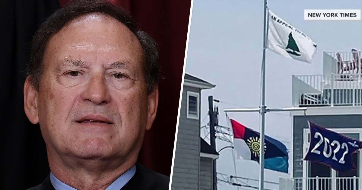 Justice Alito under fire for ‘Appeal to Heaven’ flag flown at home